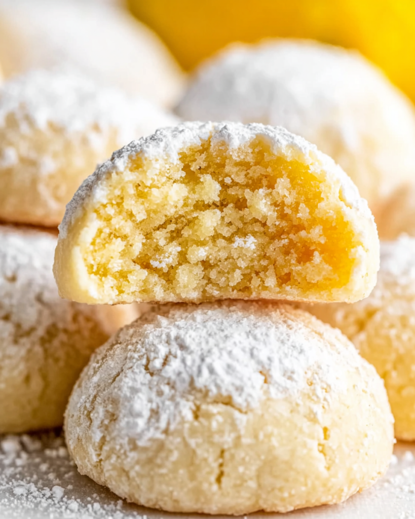 Lemon Powdered Sugar Cookies – MaryaneCuisine