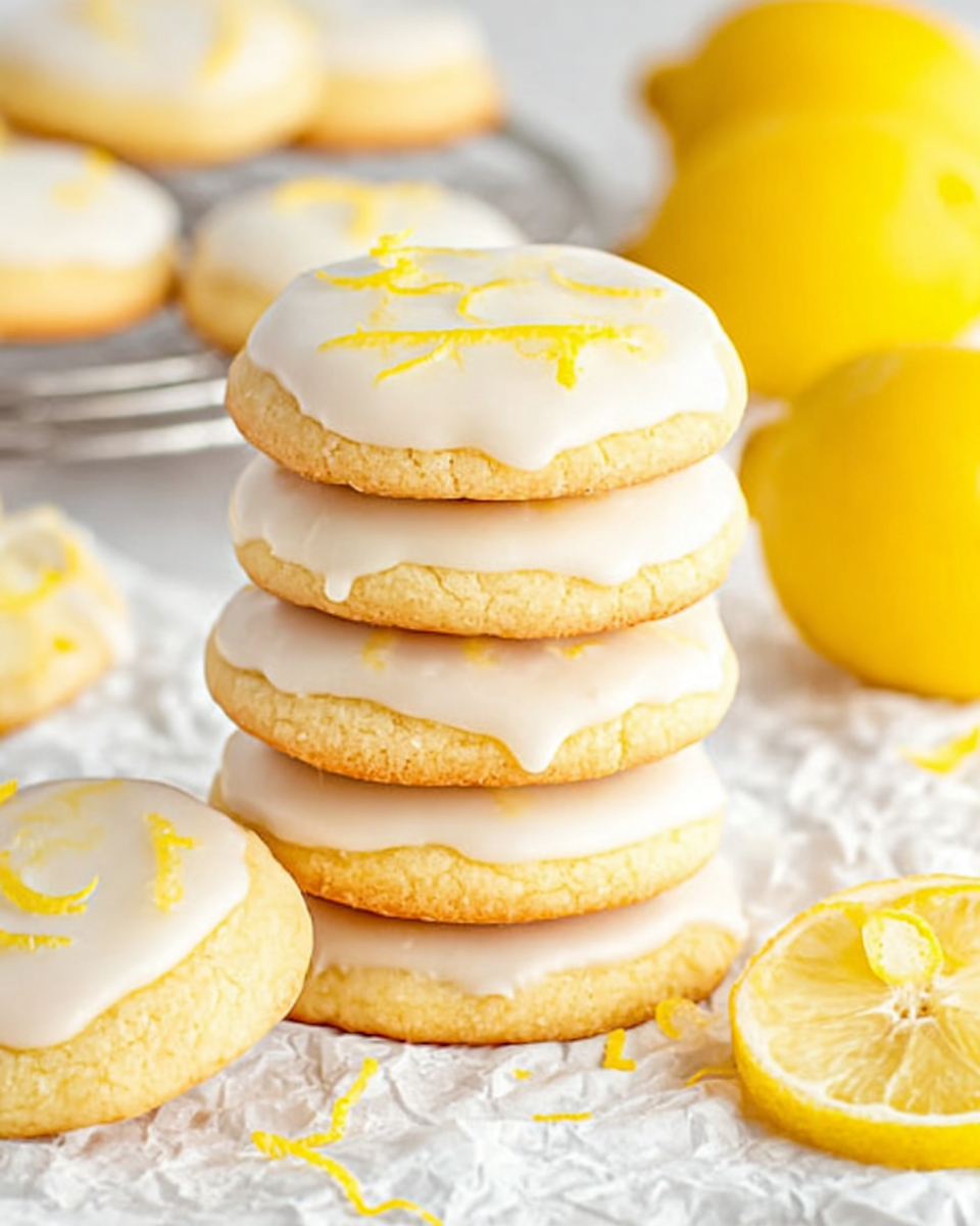 Soft Glazed Lemon Cookies – MaryaneCuisine
