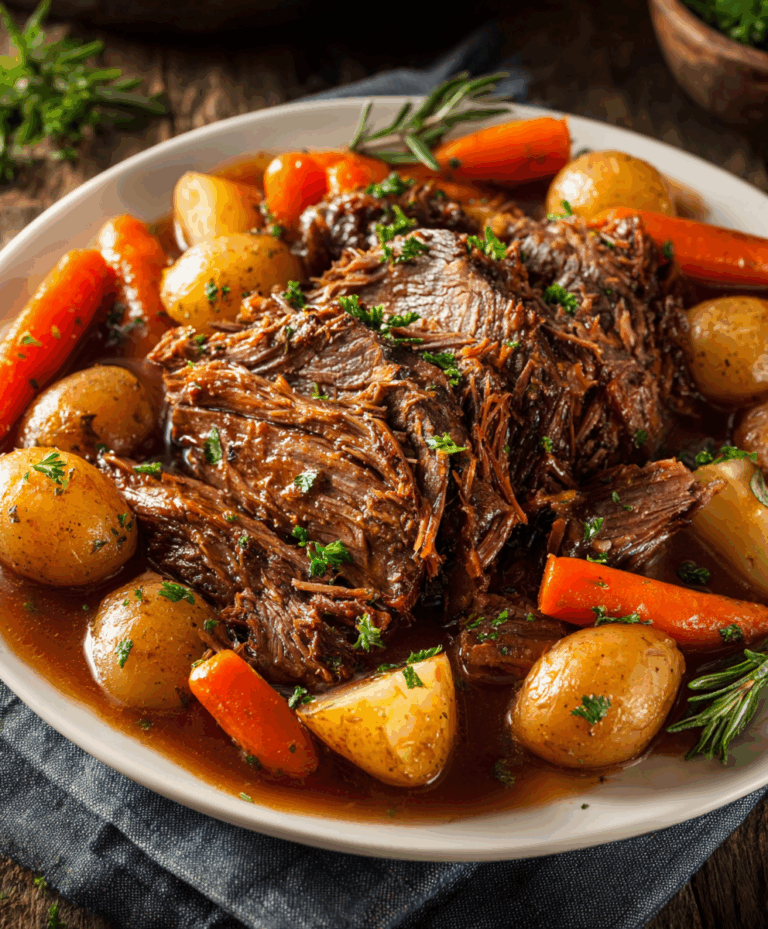 Amish Slow-Cooked Pot Roast – MaryaneCuisine