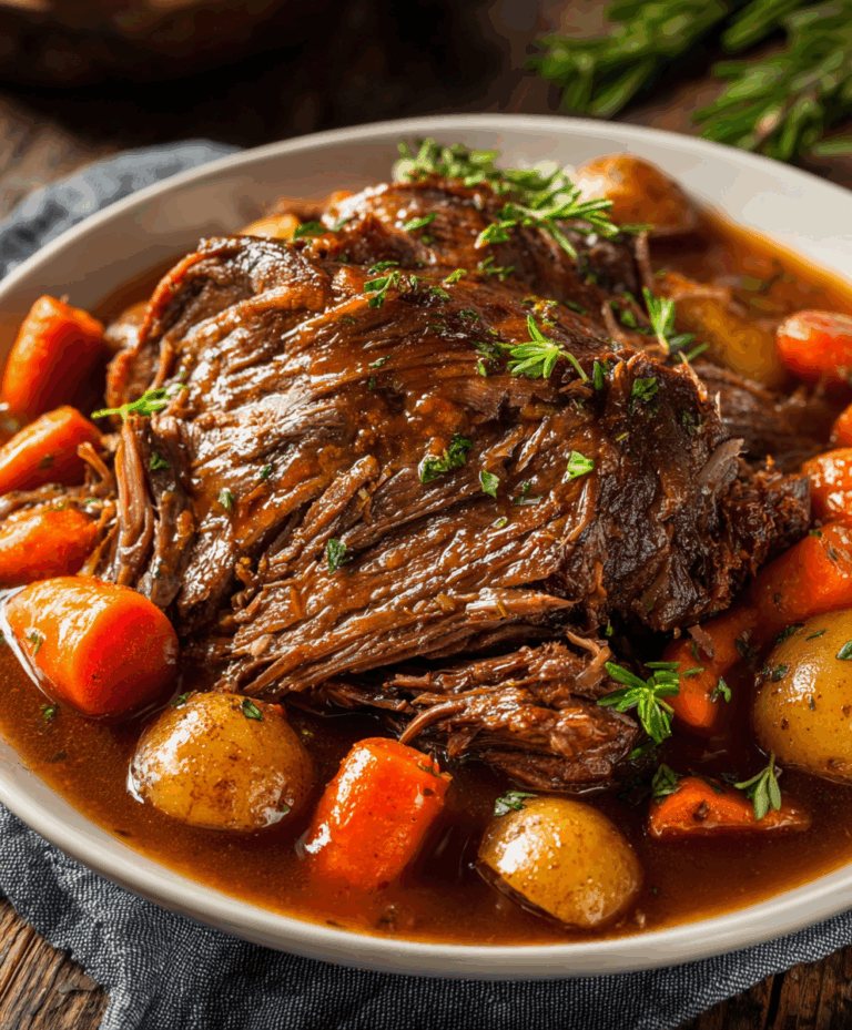 Amish Slow-Cooked Pot Roast – MaryaneCuisine