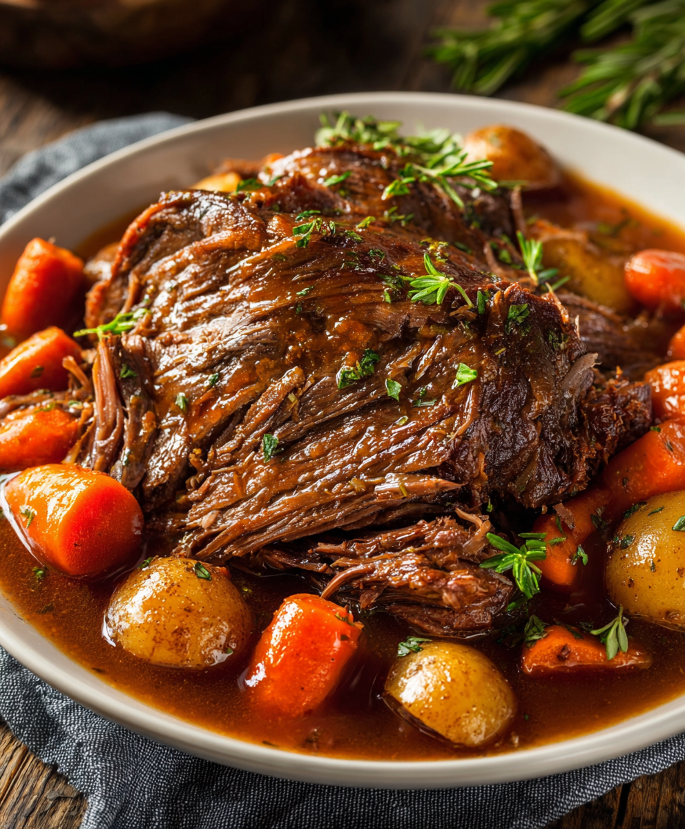 Amish Slow-Cooked Pot Roast – MaryaneCuisine