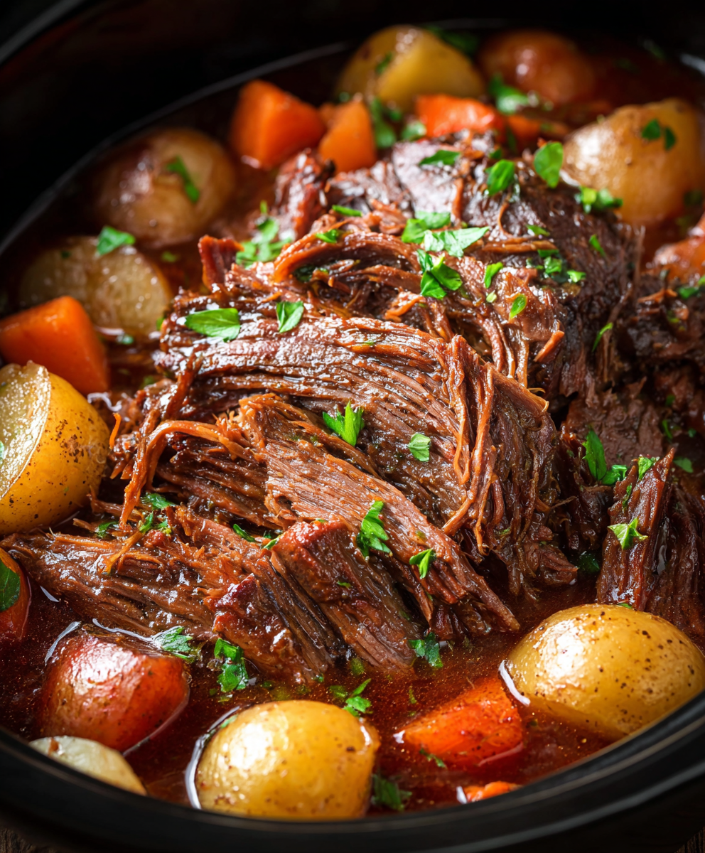 Amish Slow-Cooked Pot Roast – MaryaneCuisine
