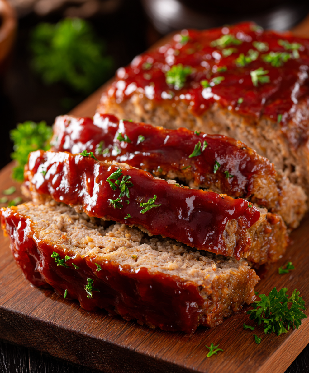 Amish Sweet Glazed Meatloaf – MaryaneCuisine