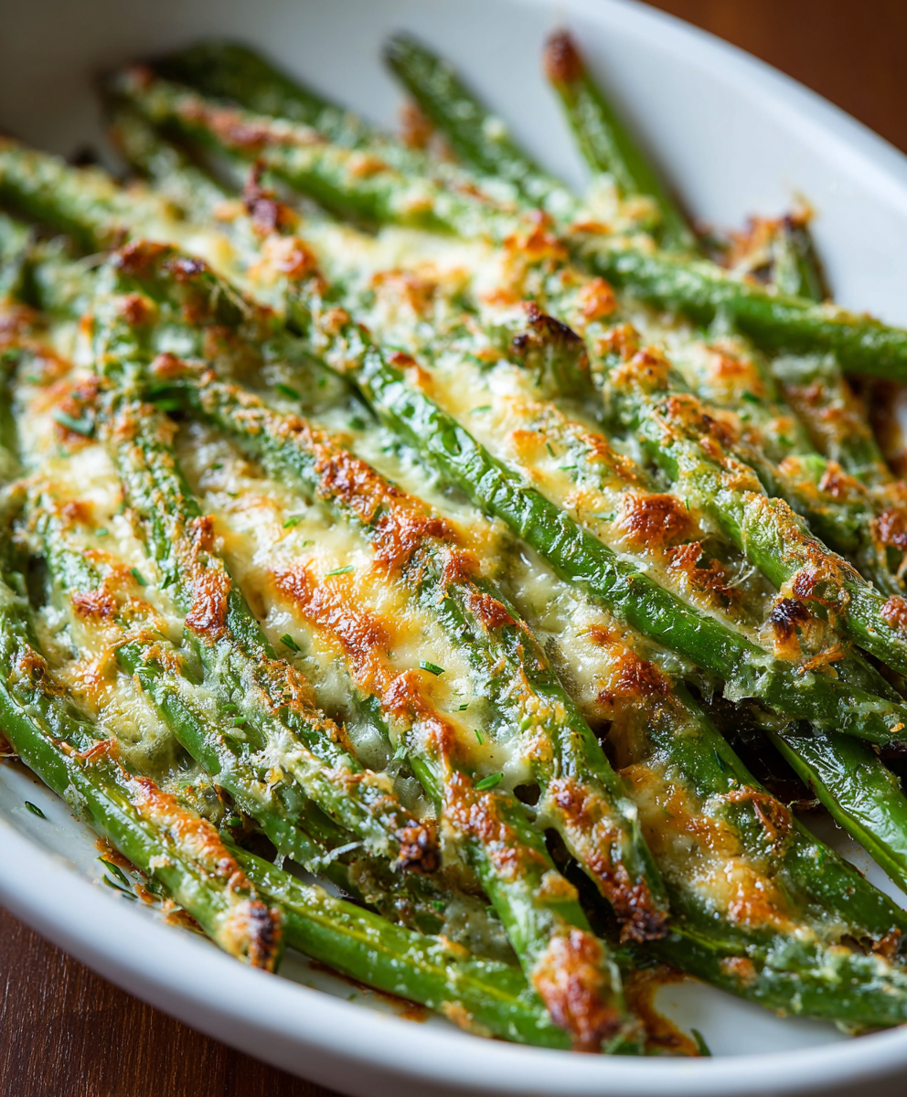 Baked Garlic Parmesan Green Beans – MaryaneCuisine