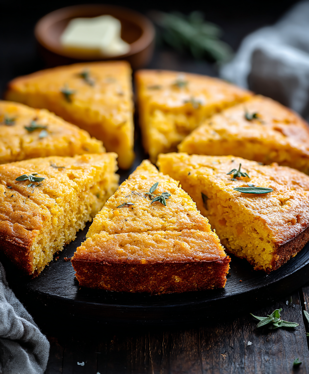 BUTTERY GOLDEN CORNBREAD – MaryaneCuisine