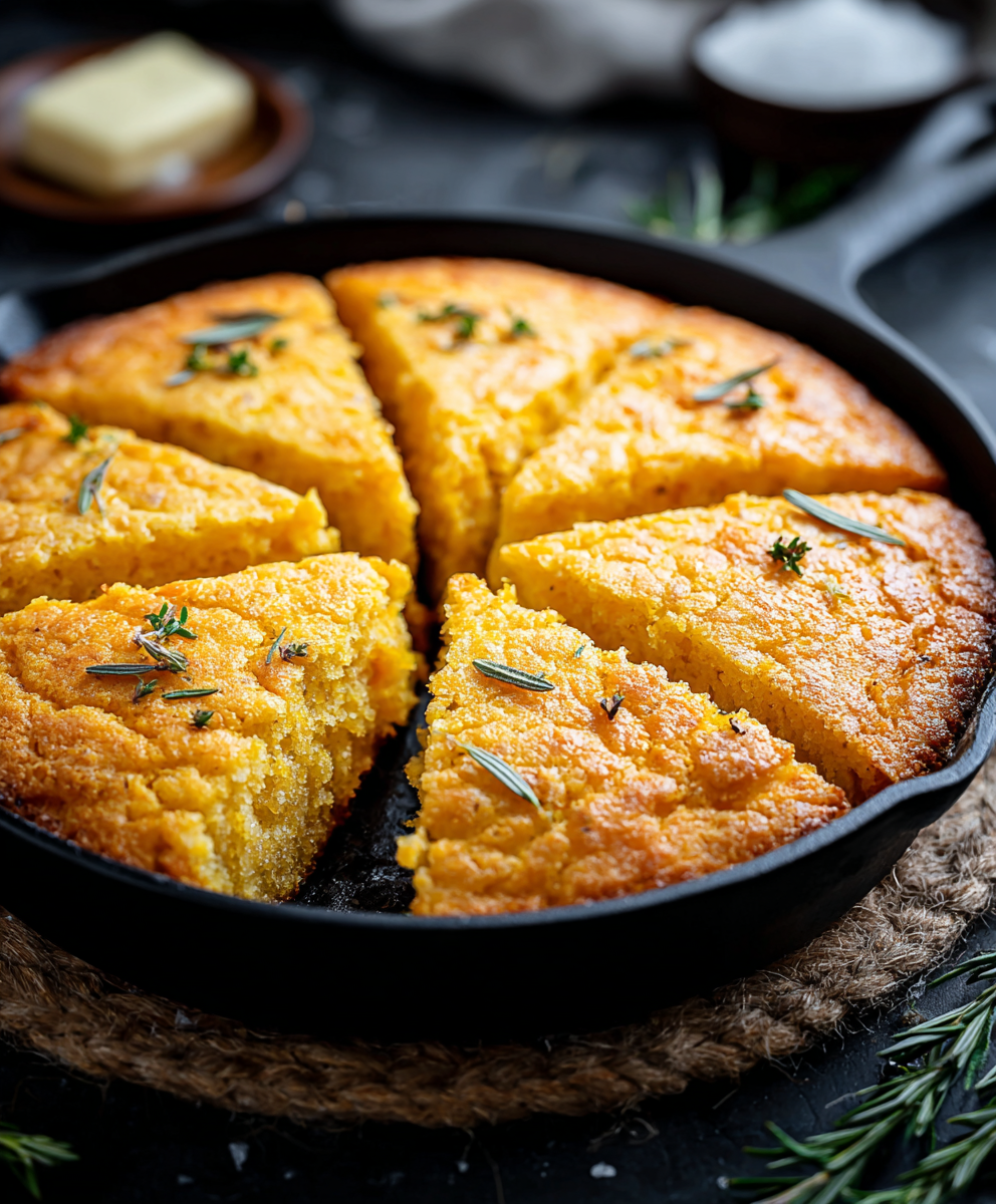BUTTERY GOLDEN CORNBREAD – MaryaneCuisine