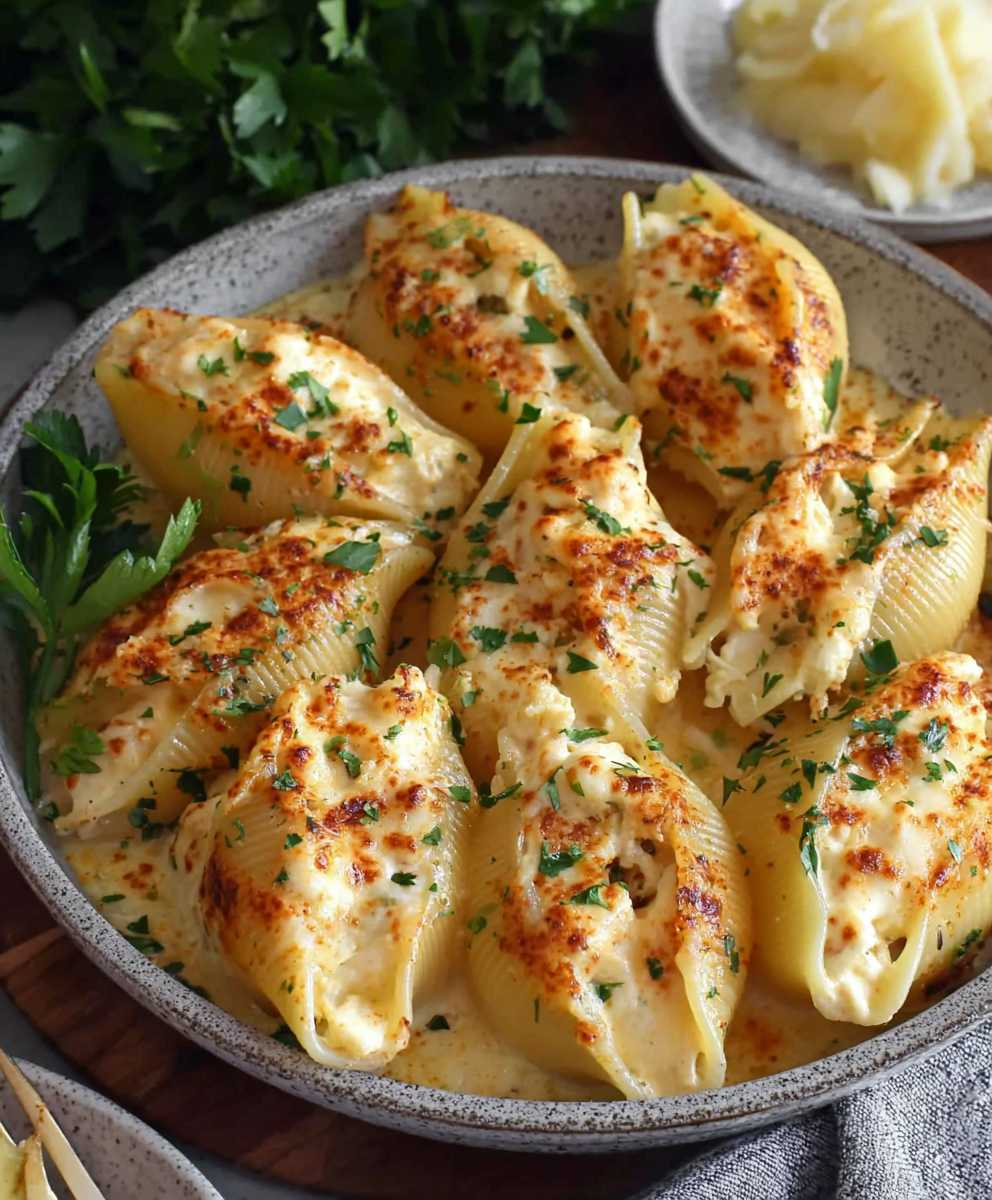 Cajun Chicken Alfredo Shells – MaryaneCuisine
