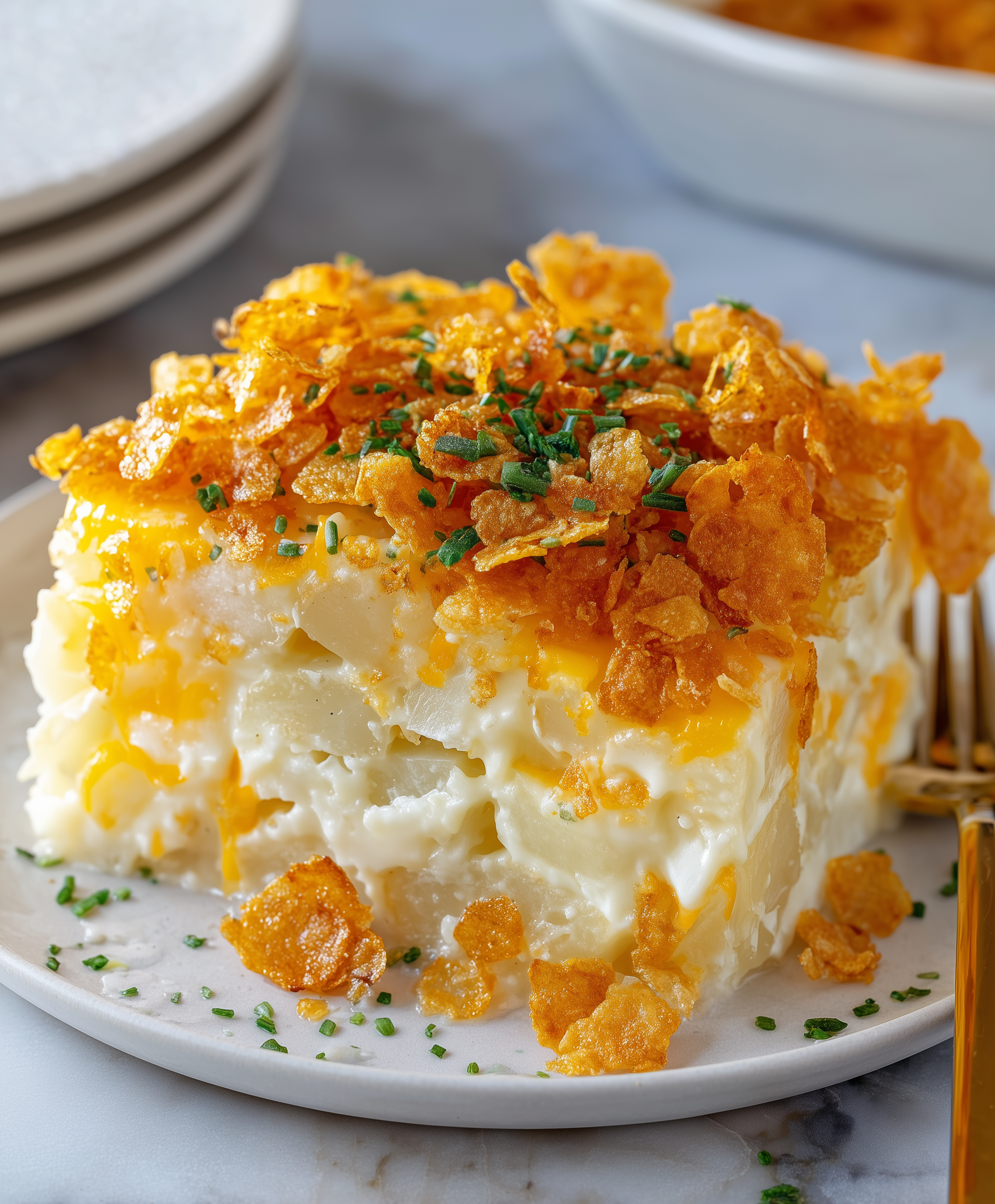 Cheesy Cornflake Potato Bake – MaryaneCuisine