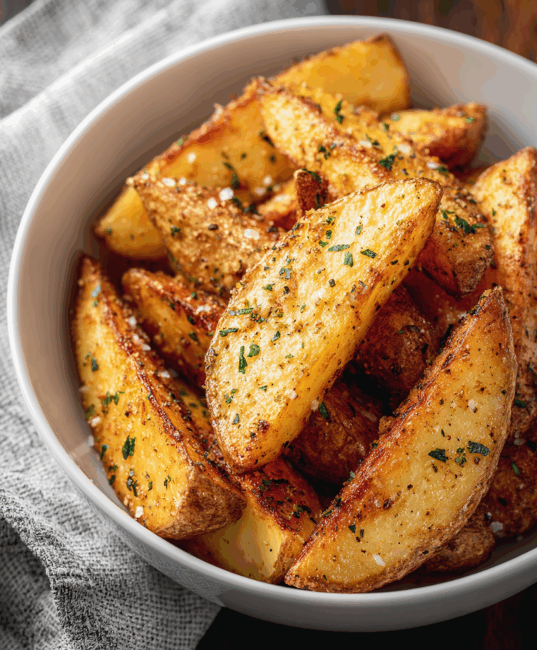 Crispy Spiced Potato Wedges - MaryaneCuisine