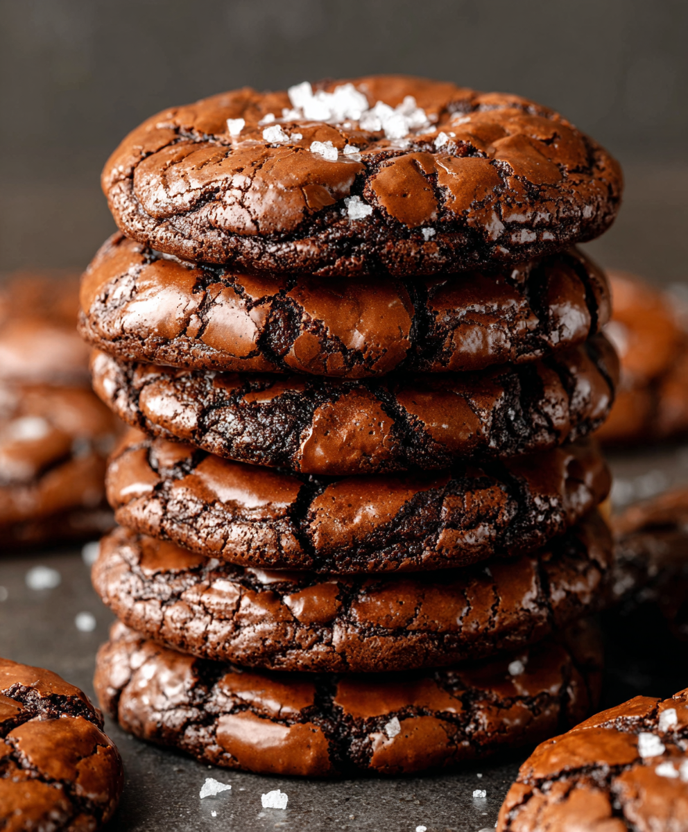Fudgy Crinkle Brownie Cookies – MaryaneCuisine
