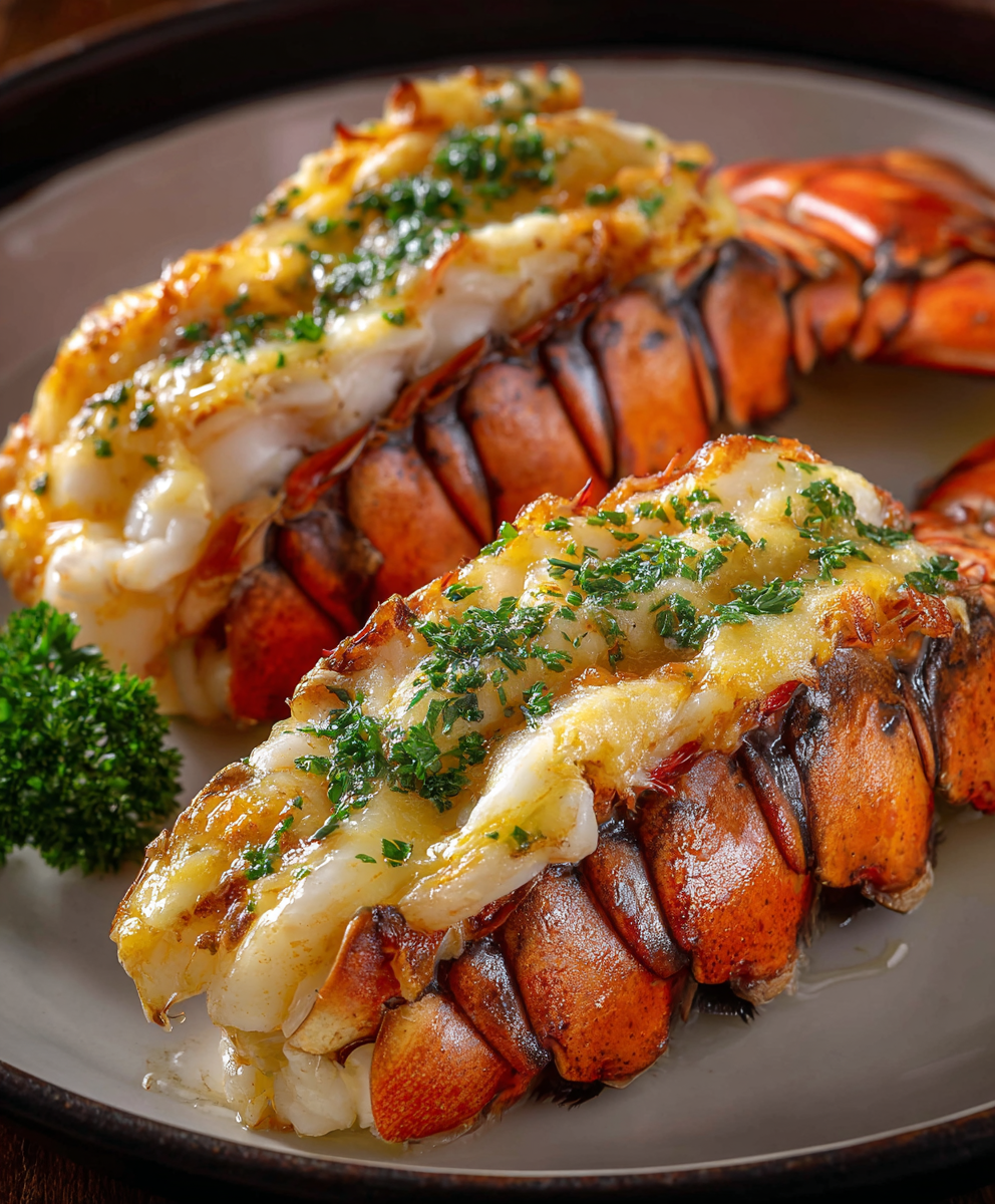 Garlic Butter Broiled Lobster Tails – MaryaneCuisine