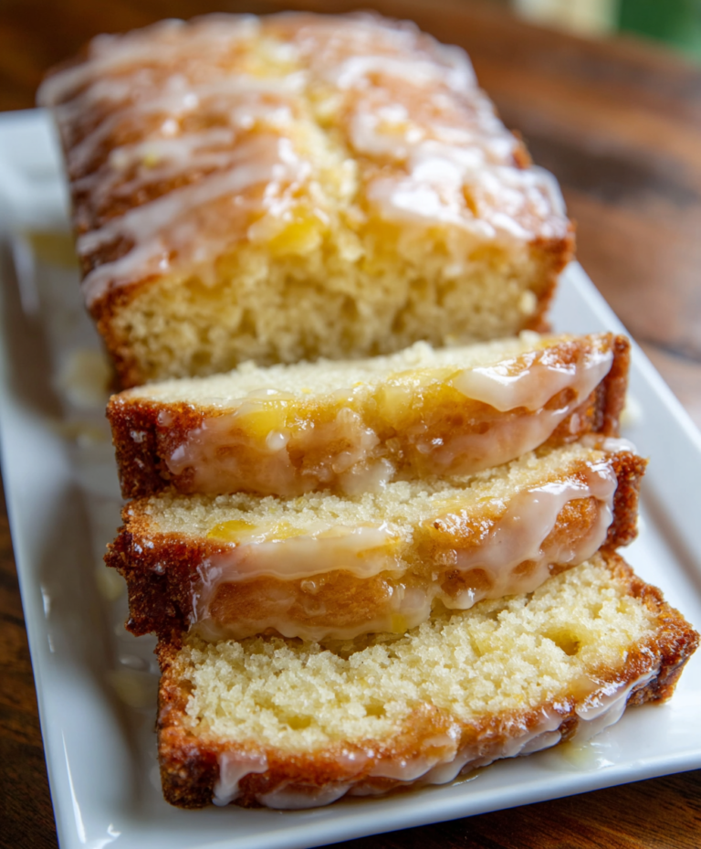 Glazed Pineapple Loaf Bread – MaryaneCuisine