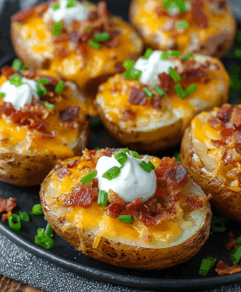 Loaded Cheddar Bacon Potato Rounds – MaryaneCuisine