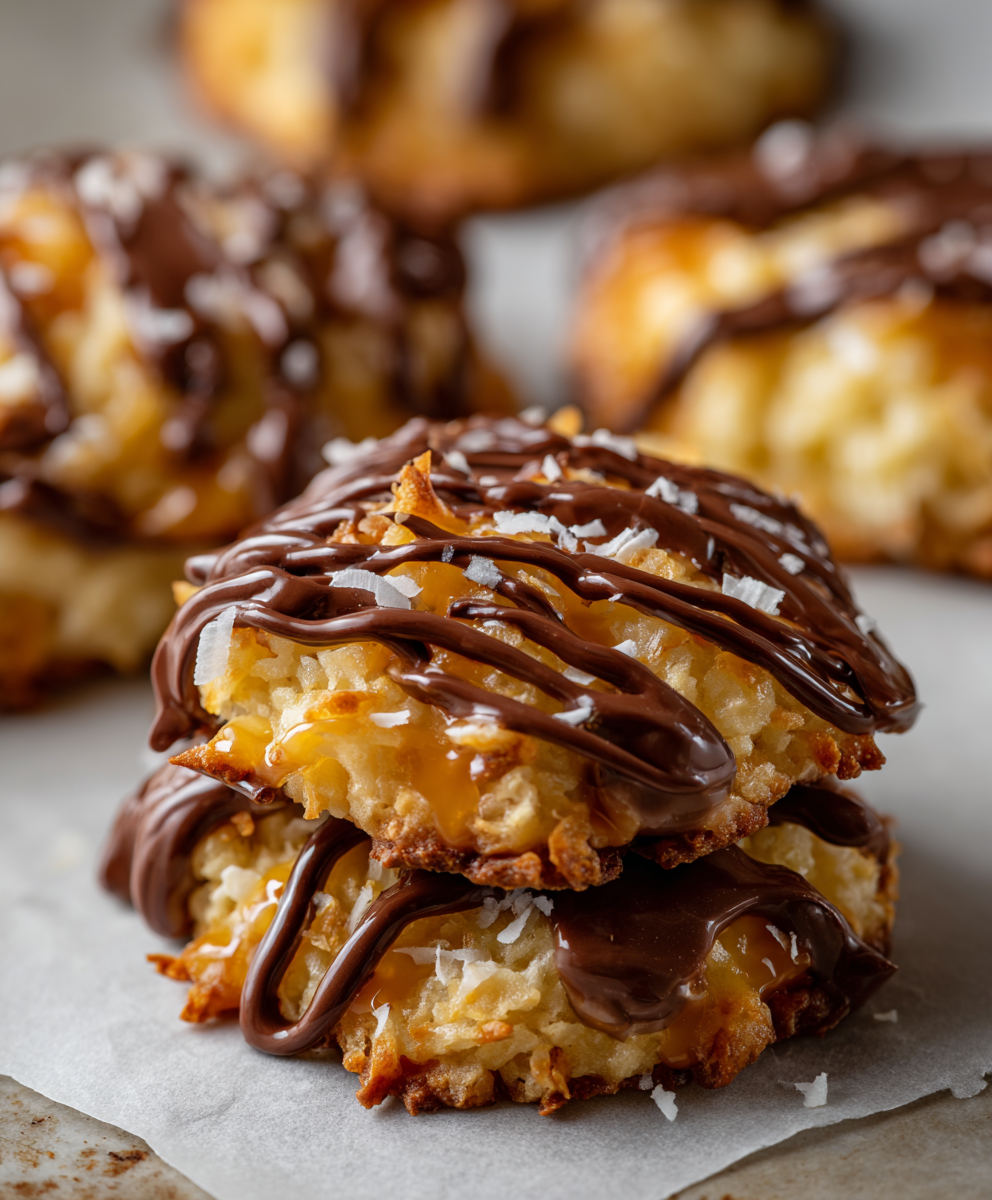 No-Bake Samoa Coconut Cookies – MaryaneCuisine