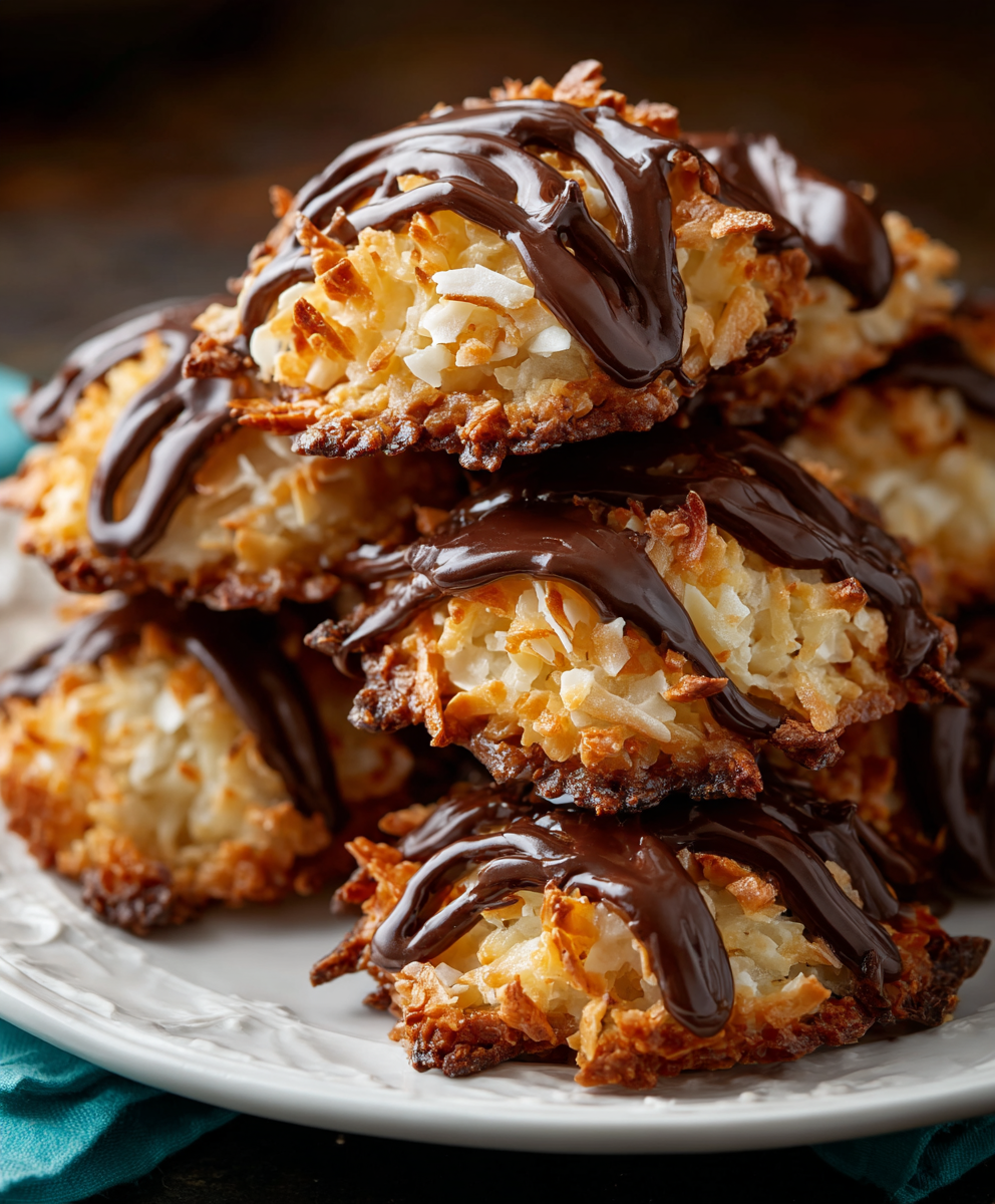 No-Bake Samoa Coconut Cookies – MaryaneCuisine