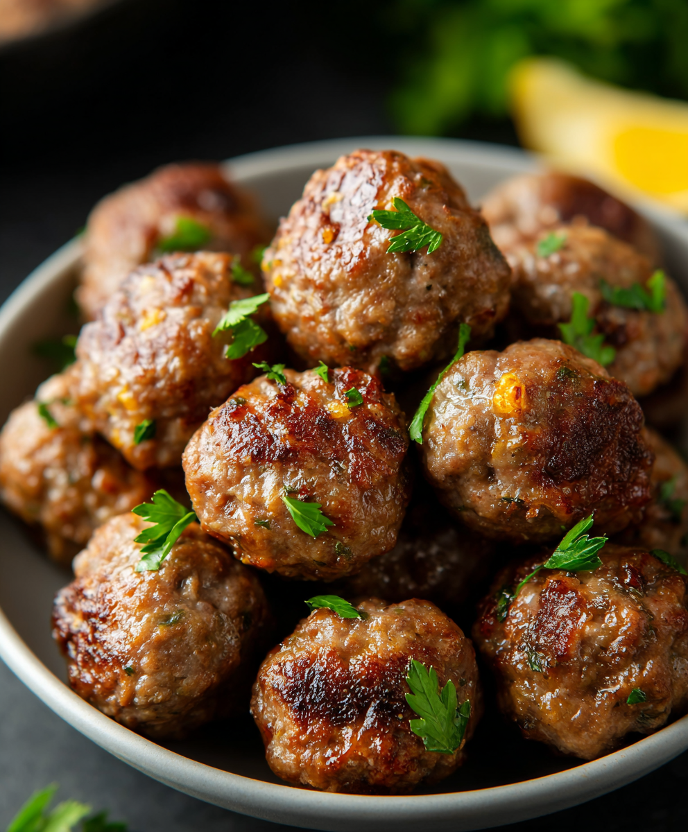 Tender Italian Beef Meatballs – MaryaneCuisine