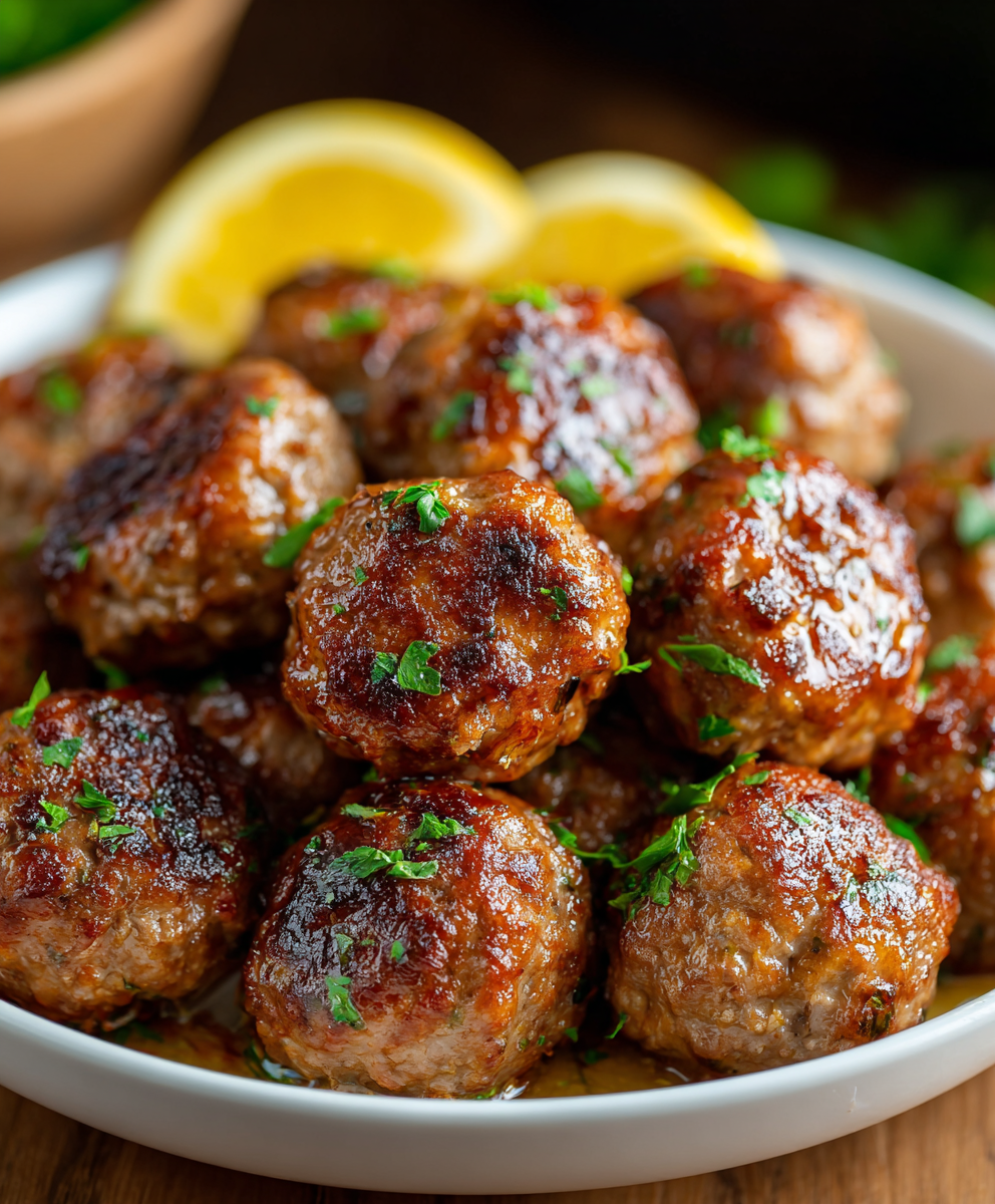 Tender Italian Beef Meatballs – MaryaneCuisine